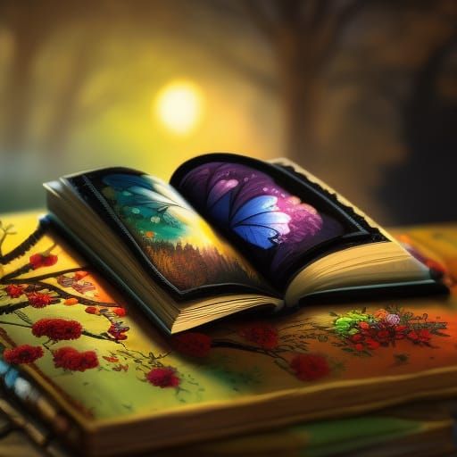 The Shadow Library: The Secret of the Dark Pages - AI Generated Artwork ...