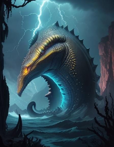 Leviathan - AI Generated Artwork - NightCafe Creator