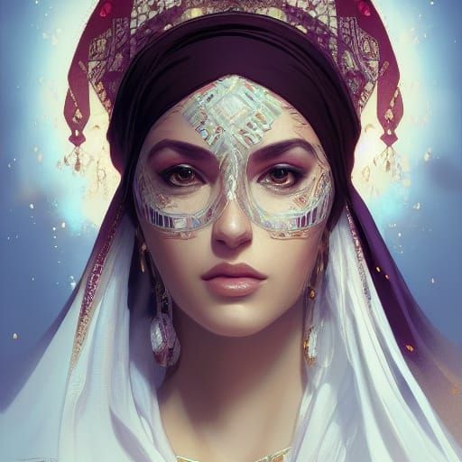 Arab maiden - AI Generated Artwork - NightCafe Creator