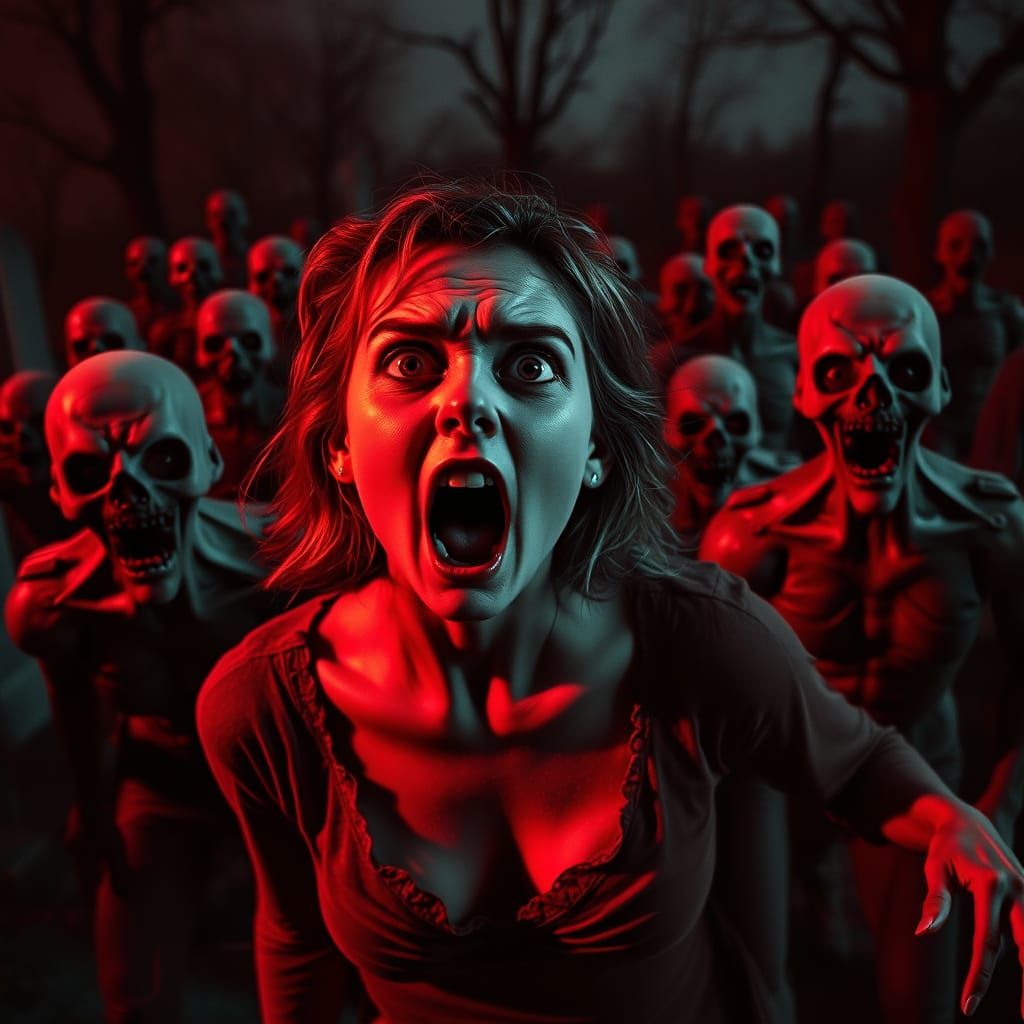 Woman vs Zombies - Woman vs Zombies