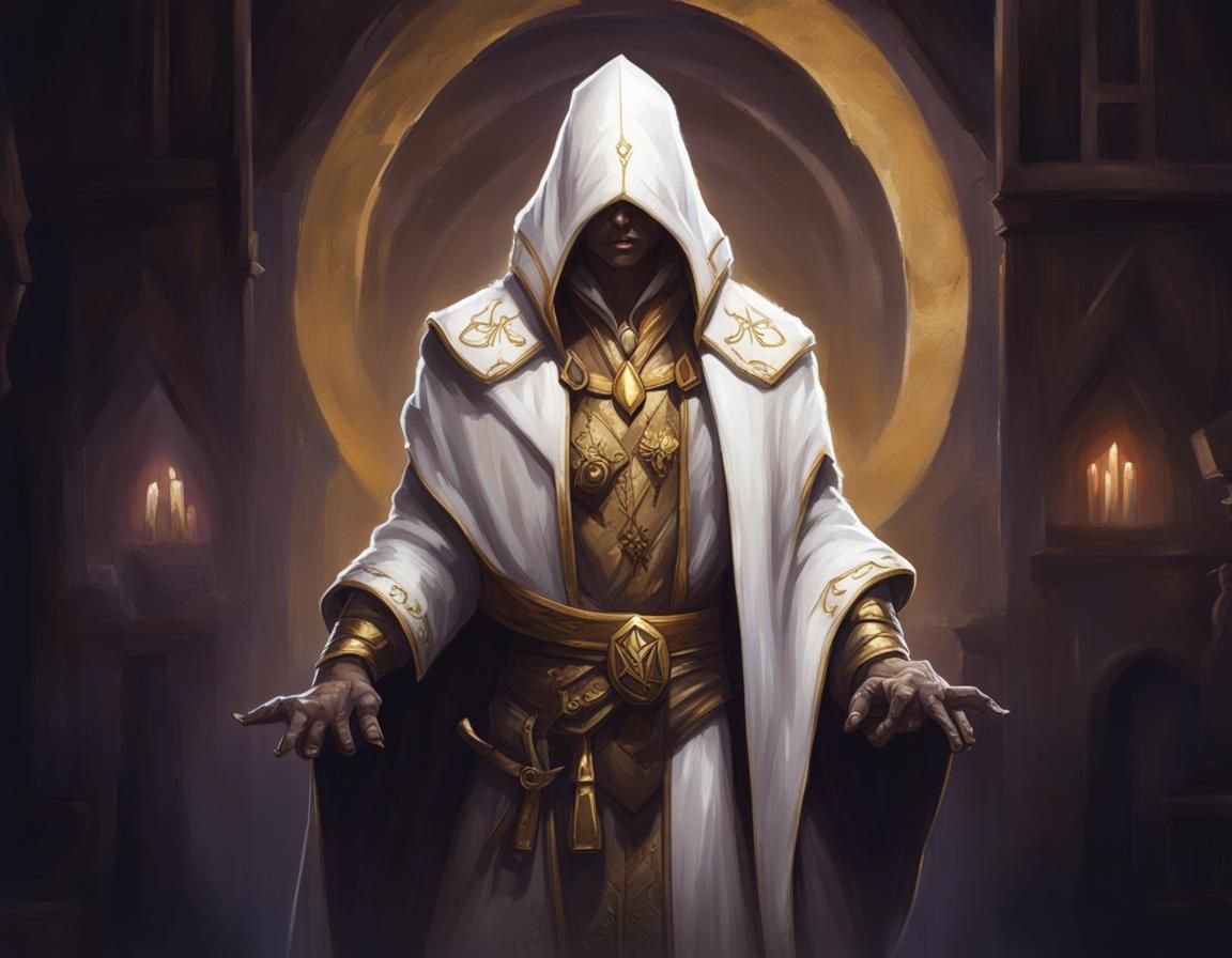 The Hell Priest - AI Generated Artwork - NightCafe Creator