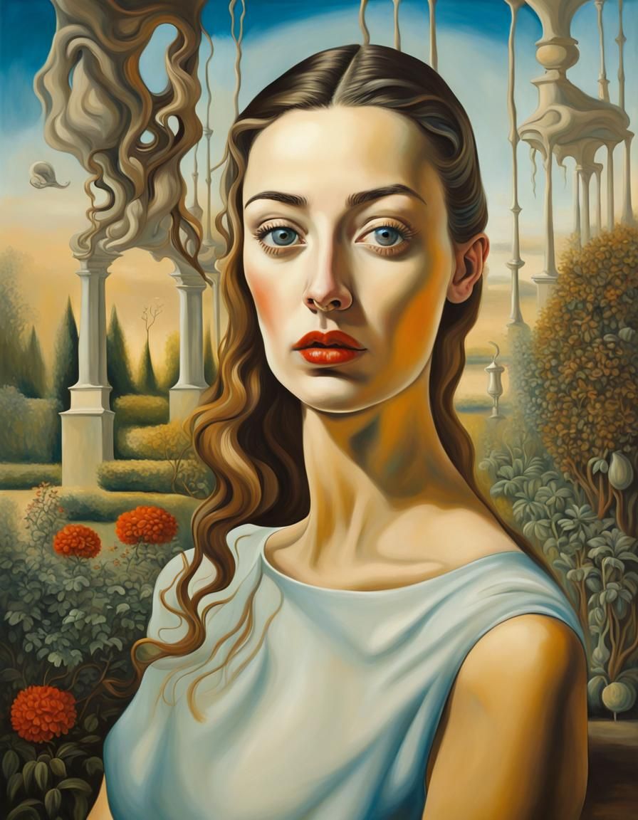 Surrealistic portrait. - AI Generated Artwork - NightCafe Creator