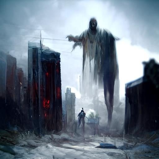 City during rapture - AI Generated Artwork - NightCafe Creator