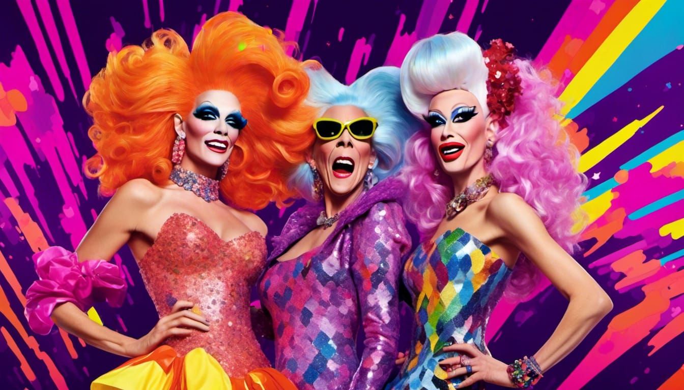 Drag Race - AI Generated Artwork - NightCafe Creator