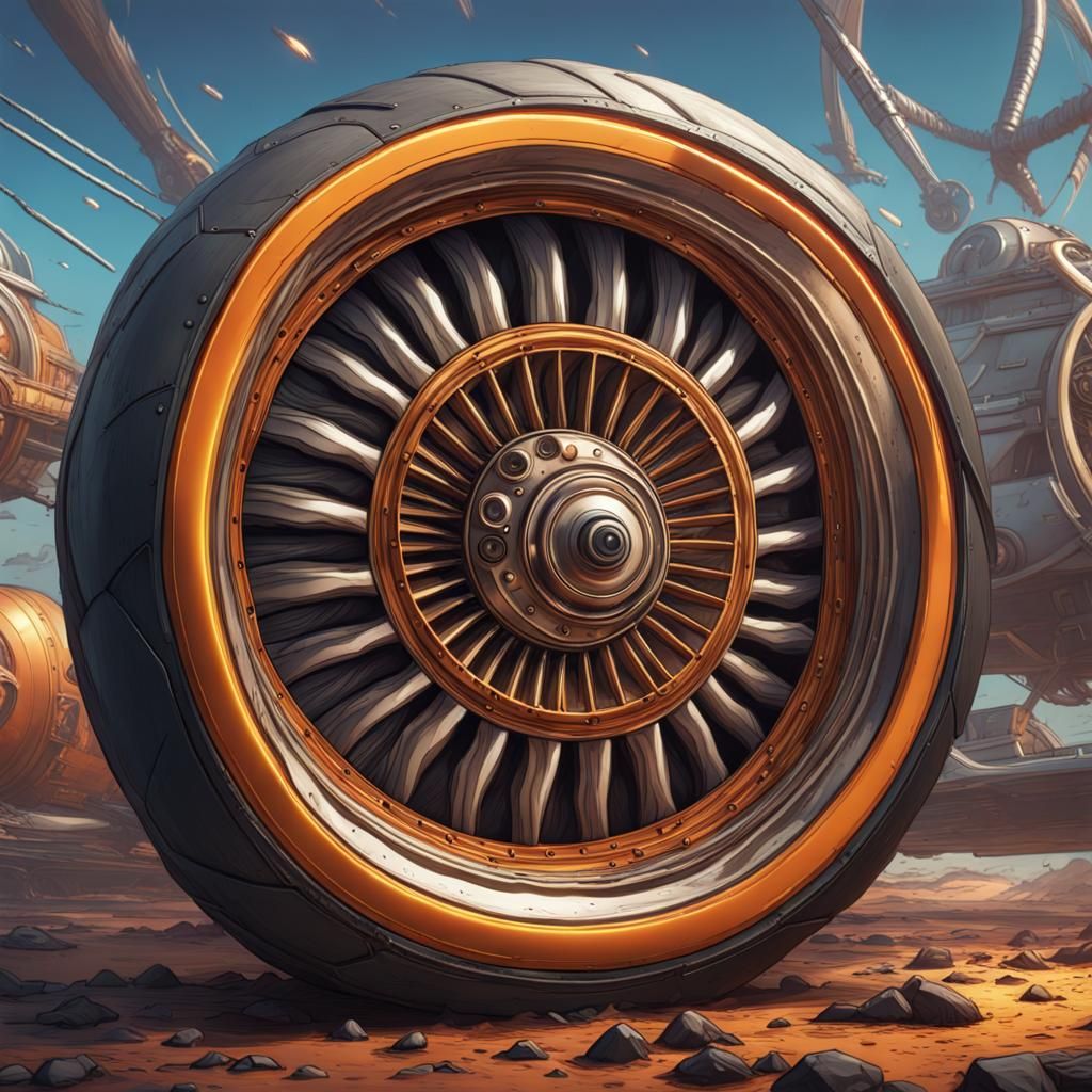 new wheels - AI Generated Artwork - NightCafe Creator