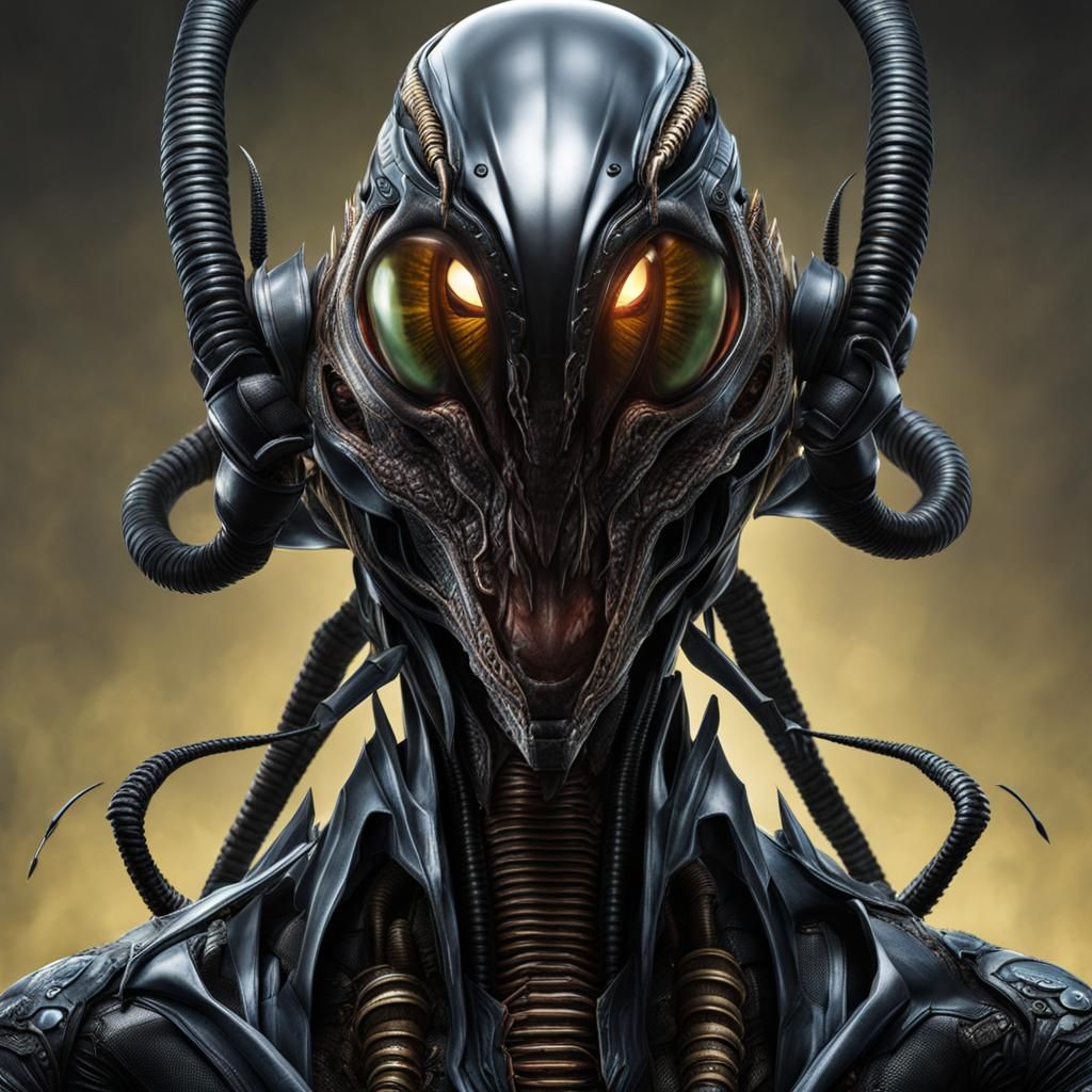 Alien - AI Generated Artwork - NightCafe Creator