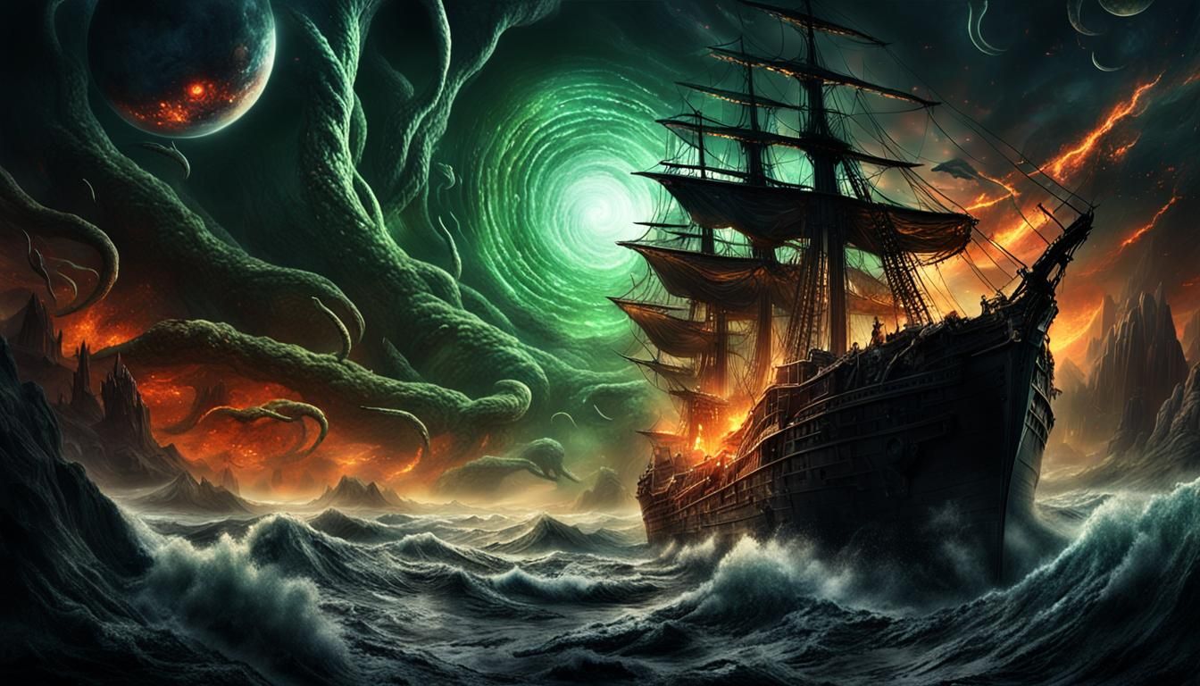 Beyond the Bermuda Triangle - AI Generated Artwork - NightCafe Creator