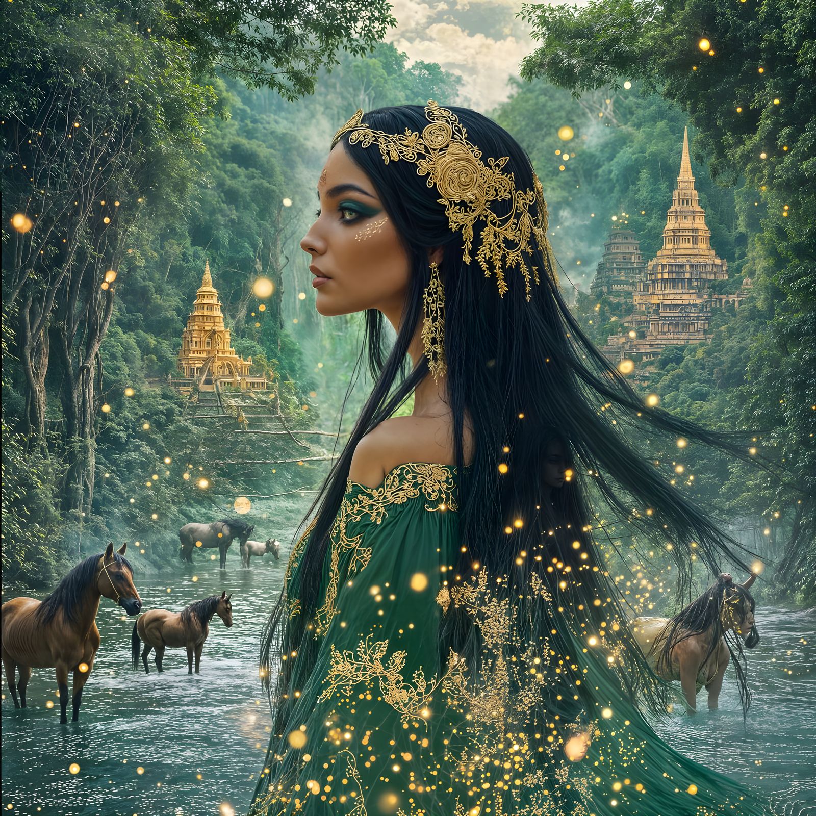 Kalliope, Guardian of the Thermodon