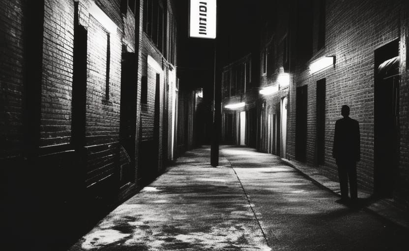Alley - AI Generated Artwork - NightCafe Creator