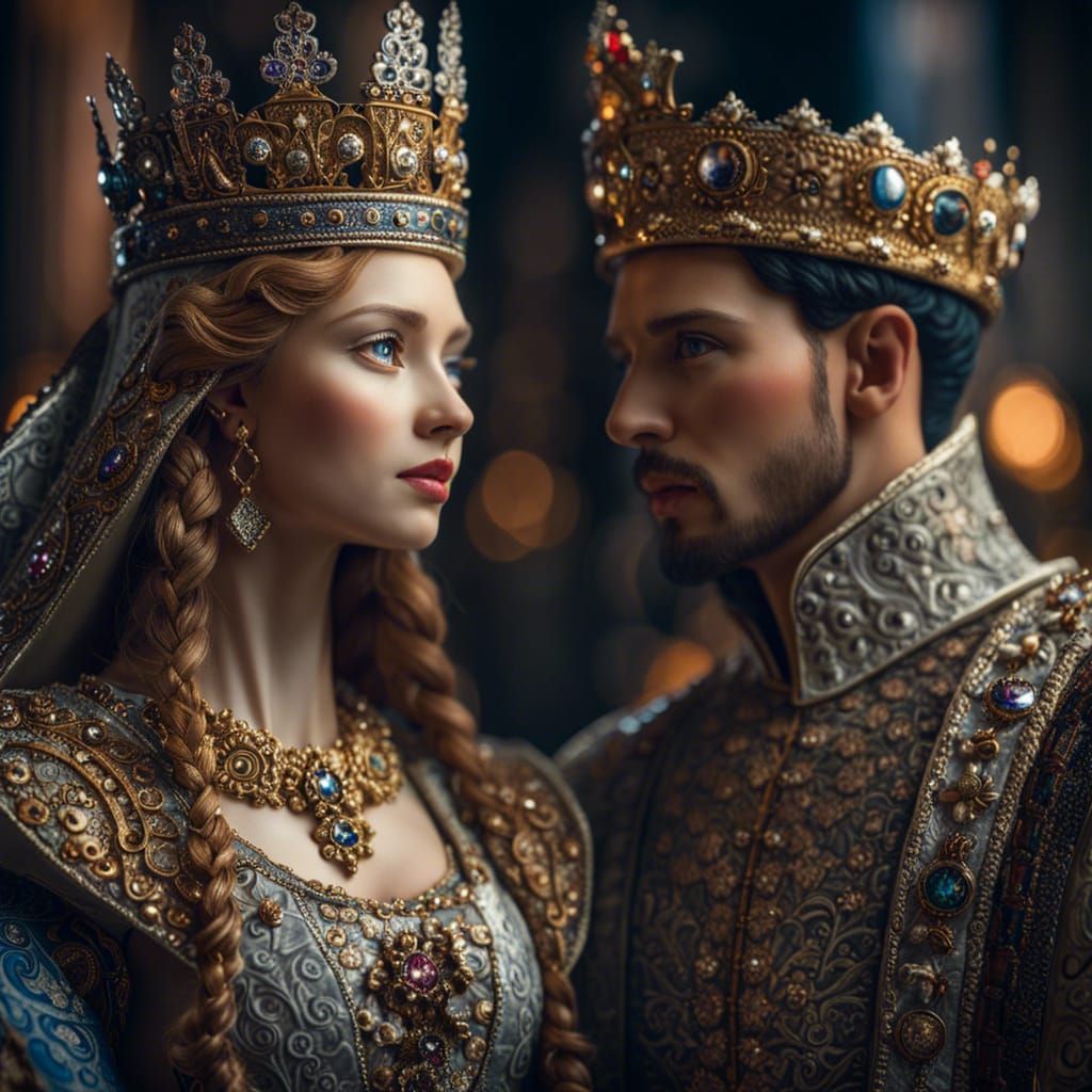 medieval royalty - AI Generated Artwork - NightCafe Creator
