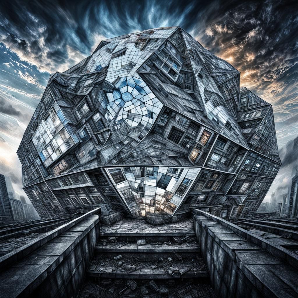 The Disorienting Perspective - AI Generated Artwork - NightCafe Creator