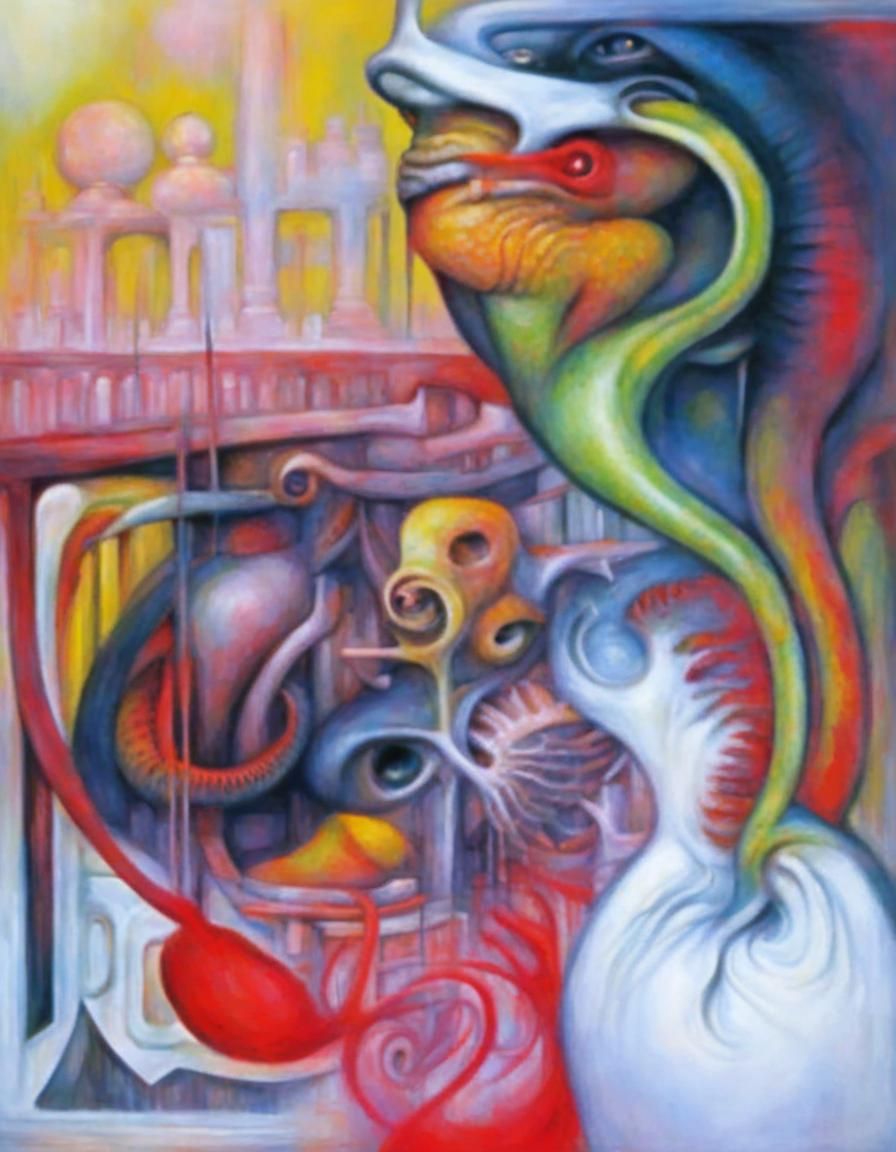 hyperdetailed H.R. Giger gothic art - AI Generated Artwork - NightCafe Creator