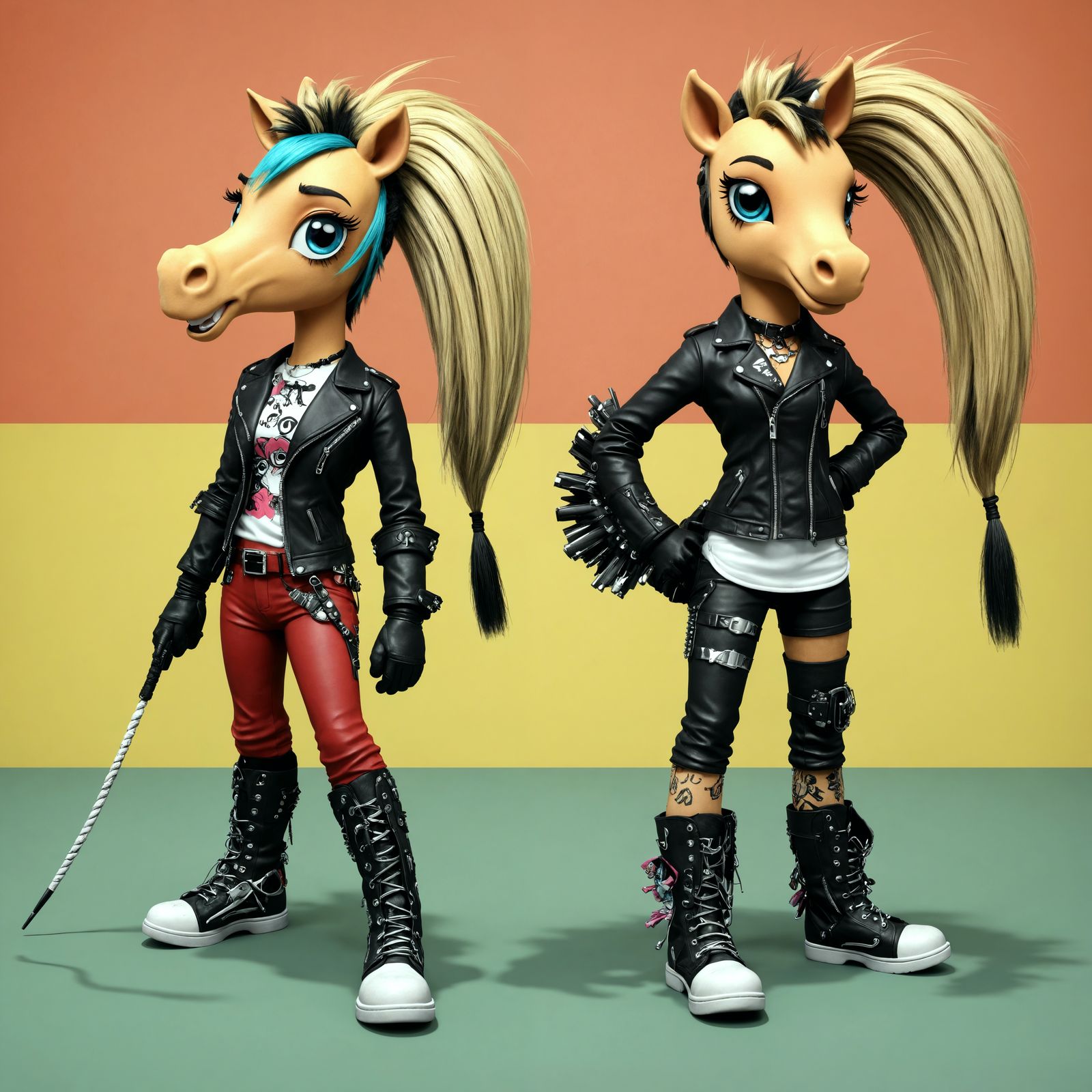 Obsess over the NEW My Little Pony! With ULTRA PUNK Pony Tail Powers ...
