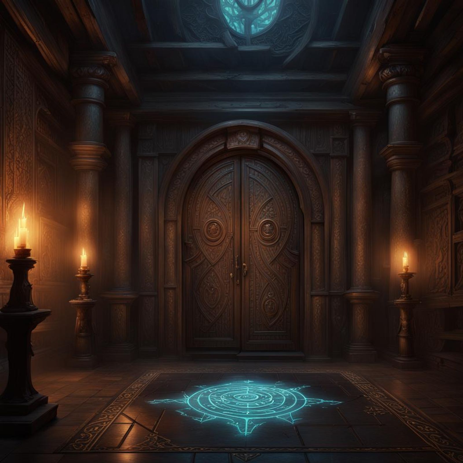 Arcane Chambers - AI Generated Artwork - NightCafe Creator