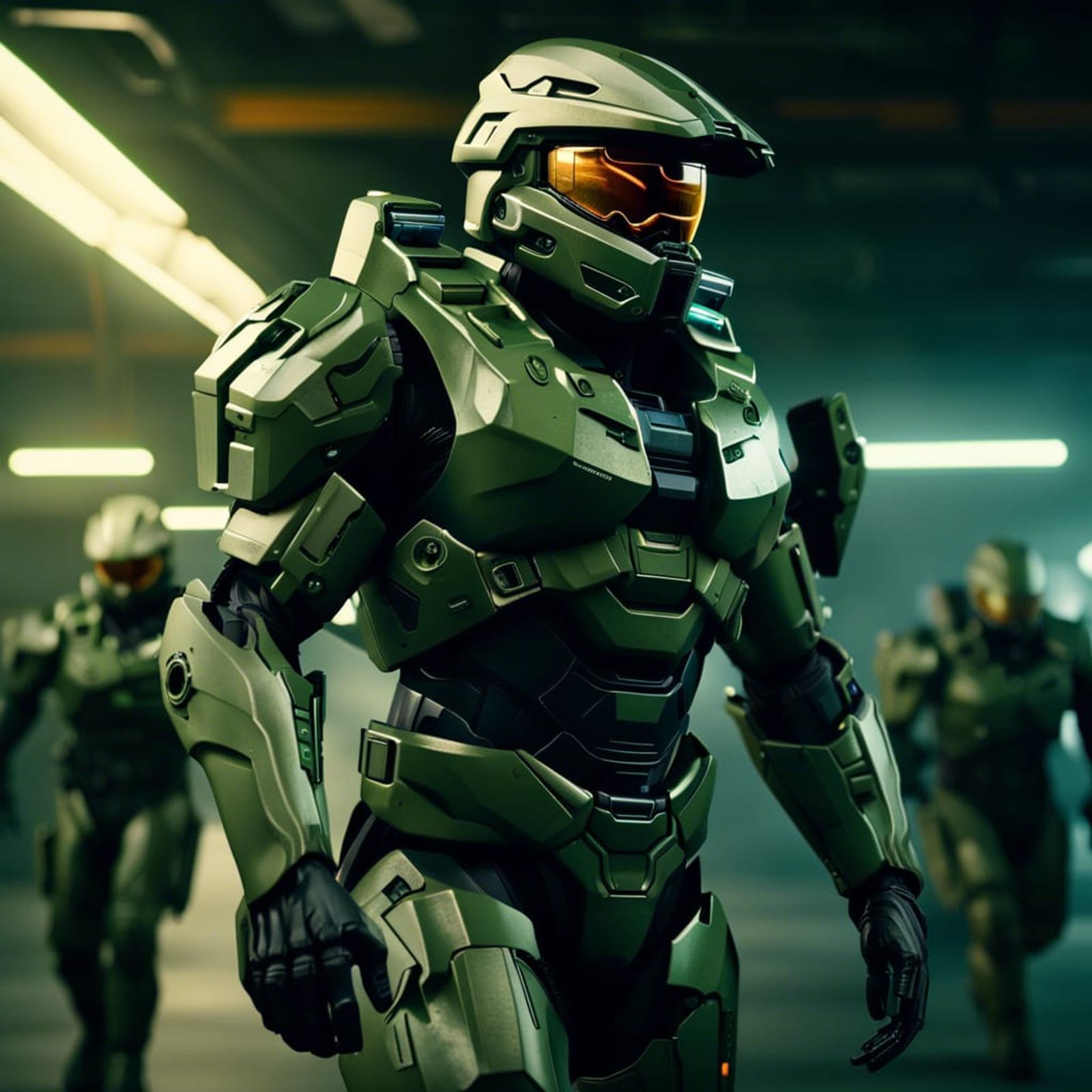 Master Chief - AI Generated Artwork - NightCafe Creator