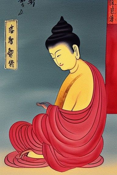 A humble craftsman of Buddha-images 謙虚仏像職人 - AI Generated Artwork ...