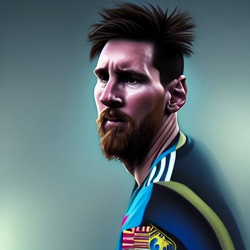 Messi - AI Generated Artwork - NightCafe Creator