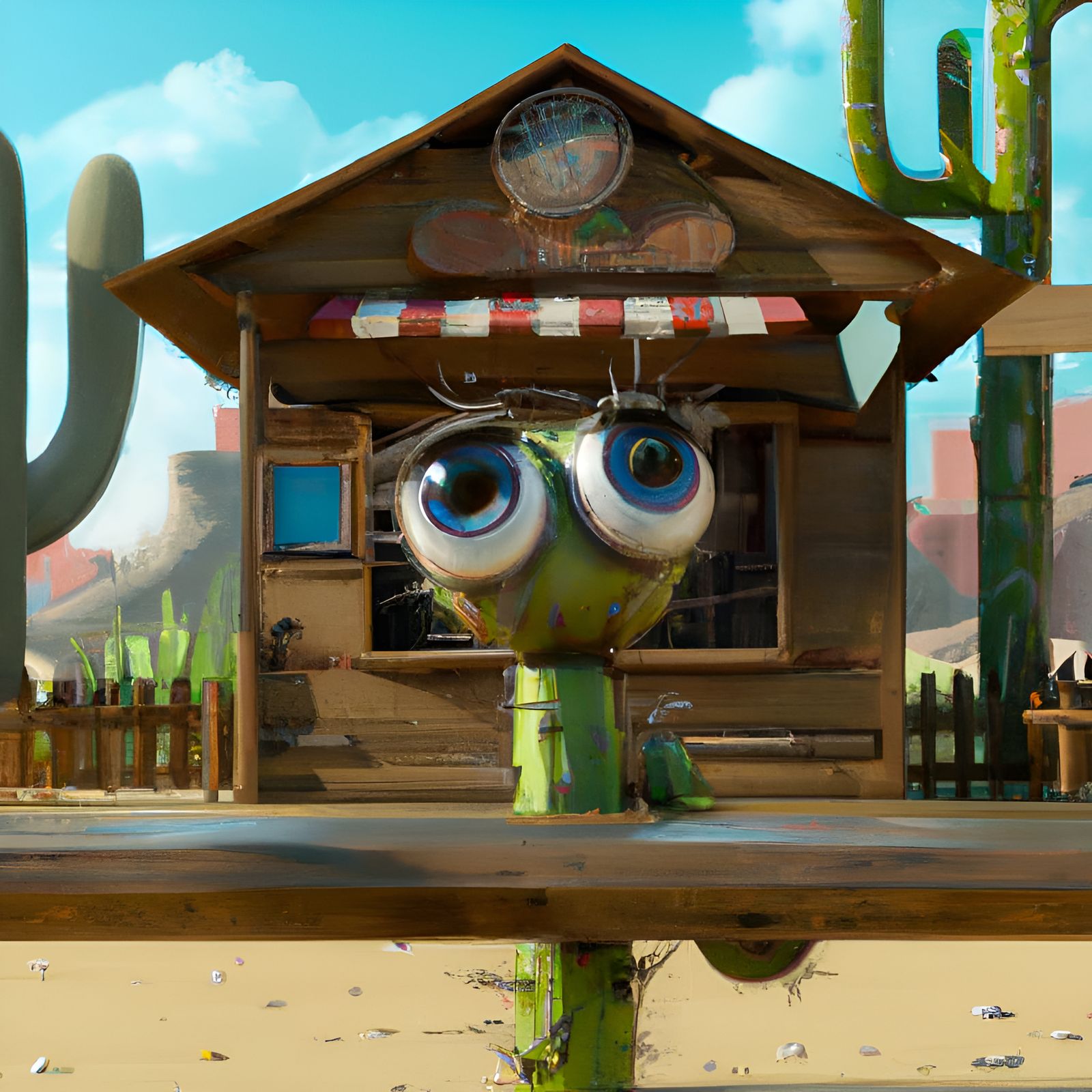 Cactus - AI Generated Artwork - NightCafe Creator