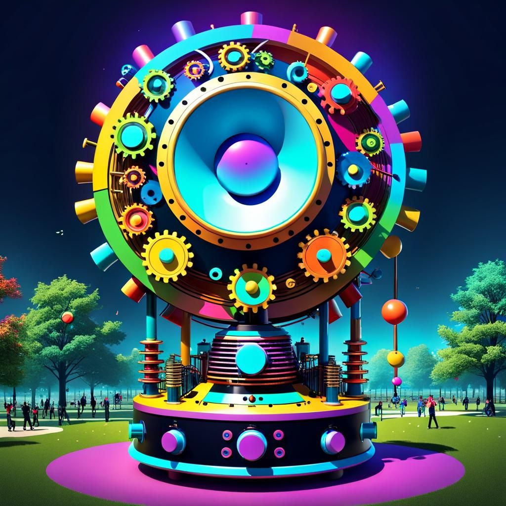 Entertainment Creating Machine - AI Generated Artwork - NightCafe Creator