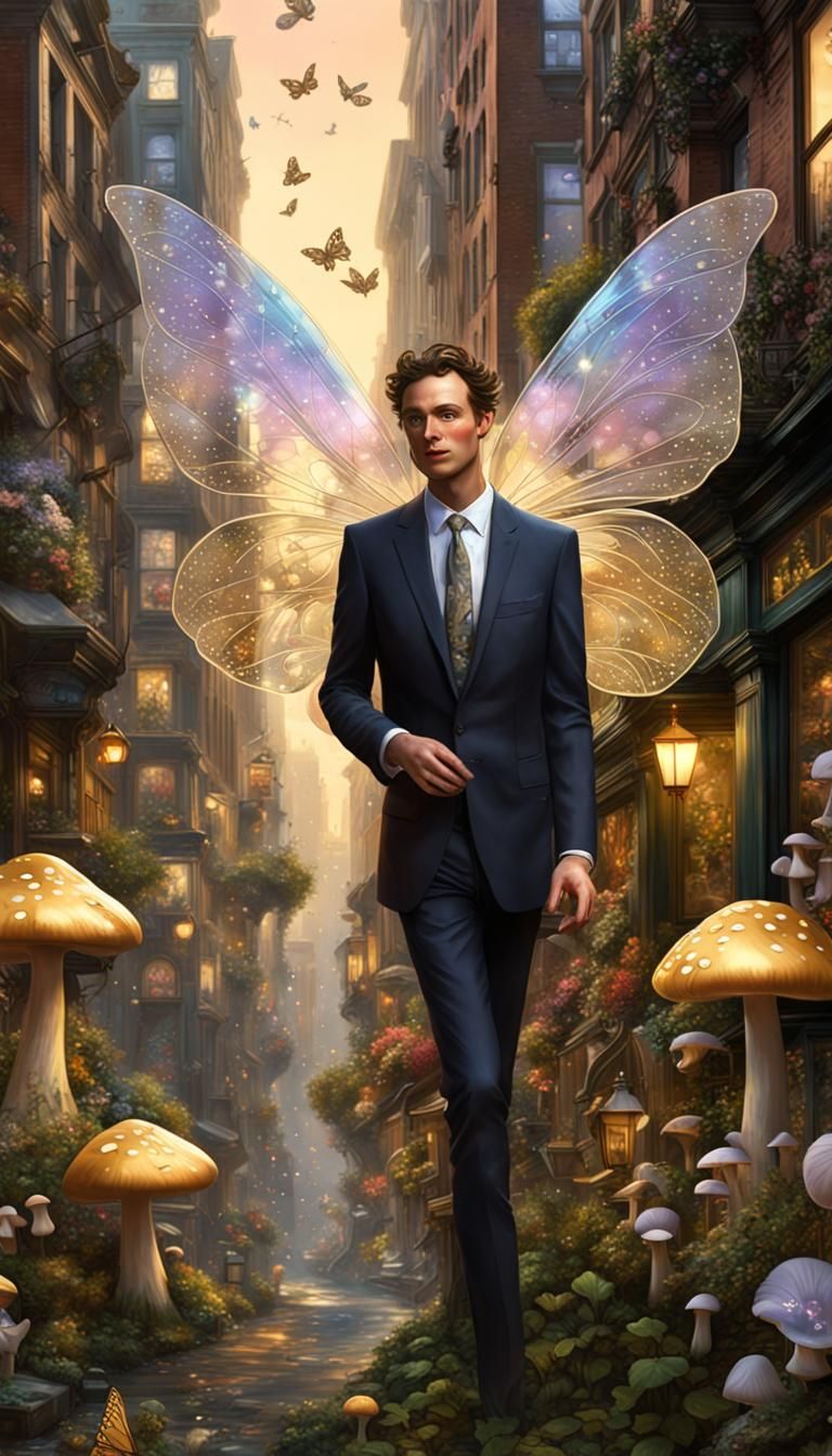 Grenewic Village, New Fae City - AI Generated Artwork - NightCafe Creator