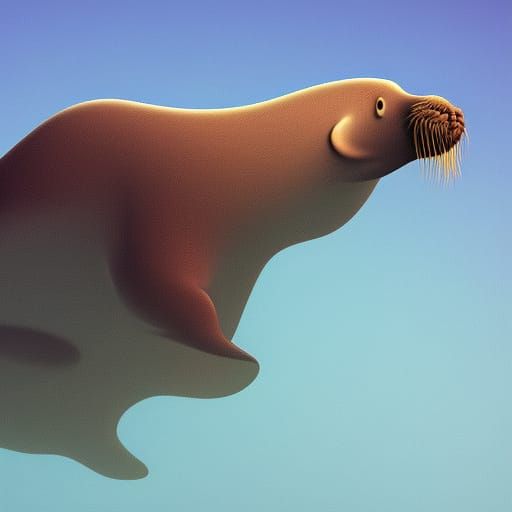 Walrus - AI Generated Artwork - NightCafe Creator