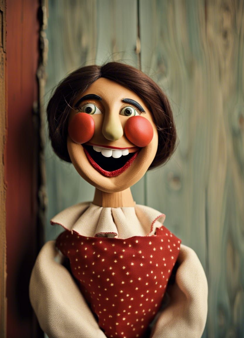 happy puppet - AI Generated Artwork - NightCafe Creator