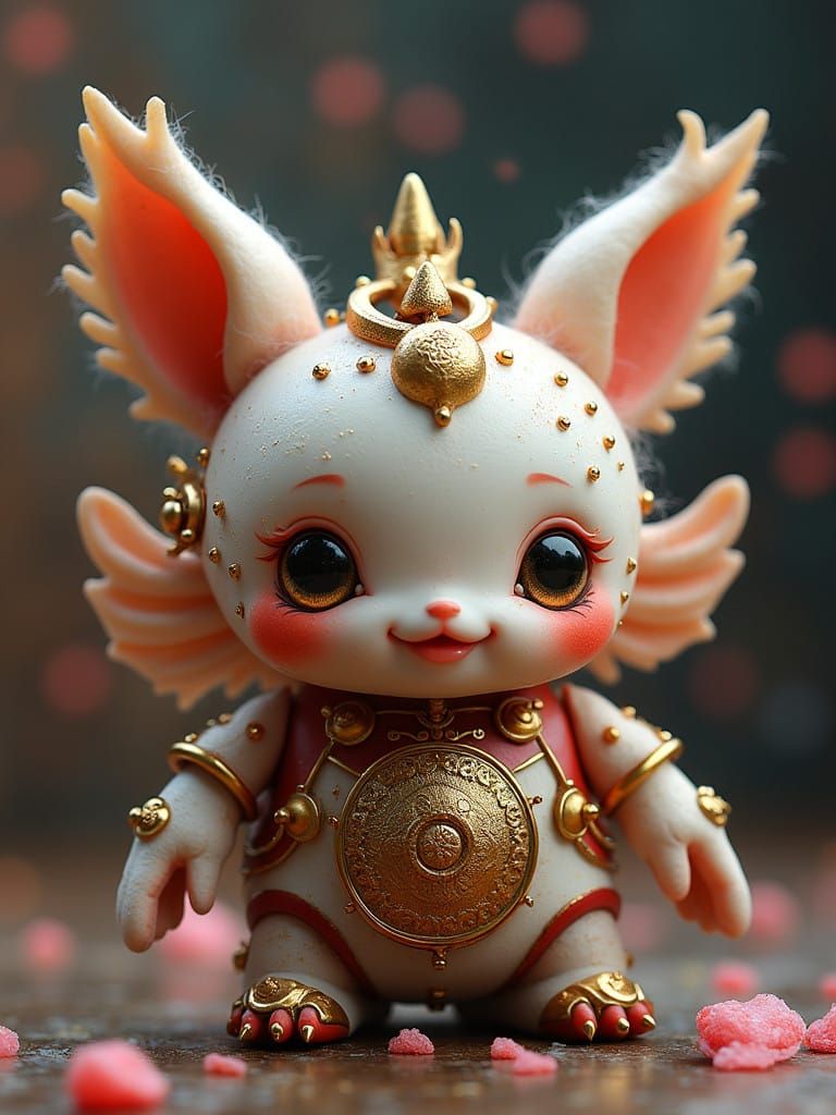 Sanxingdui Kawaii Fairy Borg Munny Duck River