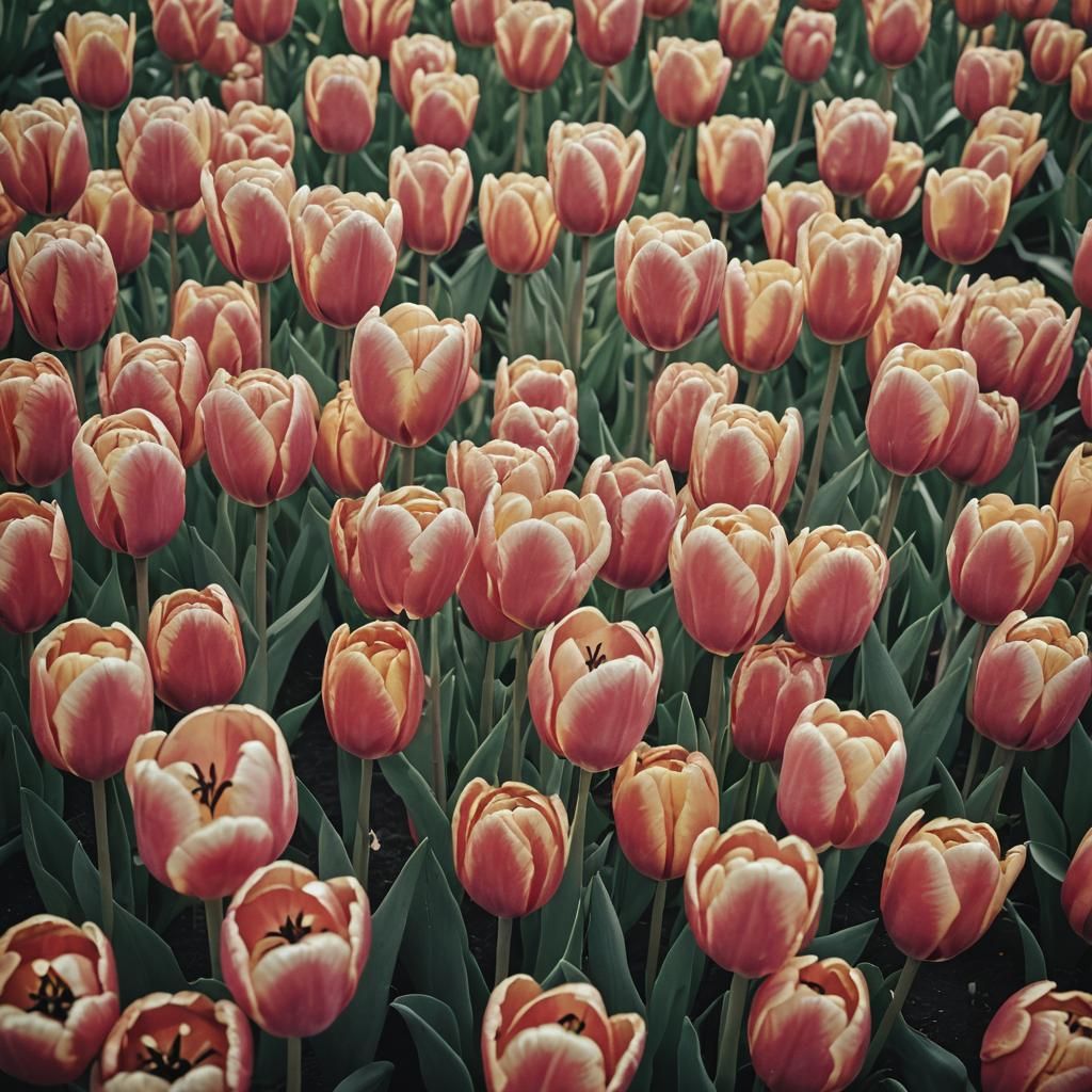 tulips 4 - AI Generated Artwork - NightCafe Creator
