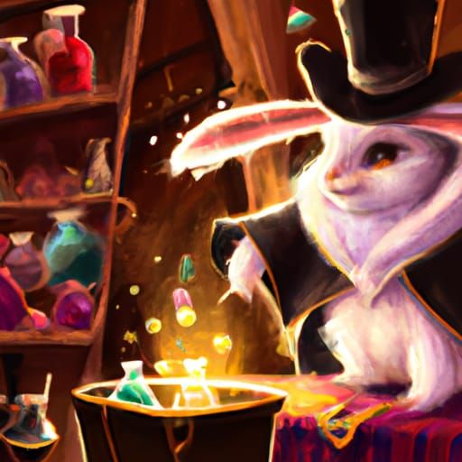 Do You Believe in Magic Rabbits? - AI Generated Artwork - NightCafe Creator