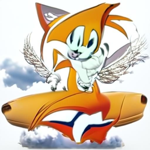 Miles Tails Prower flies high.... - AI Generated Artwork - NightCafe ...
