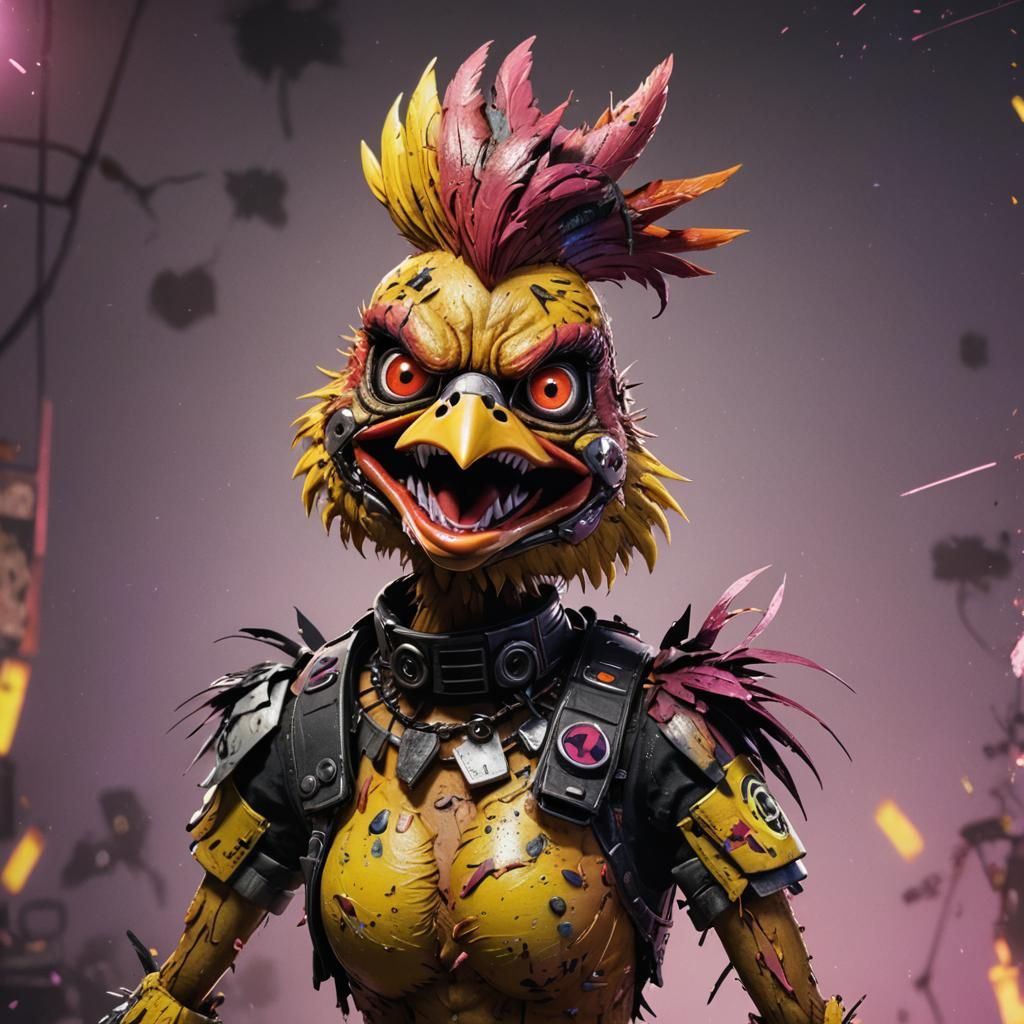 Punk Chica - AI Generated Artwork - NightCafe Creator