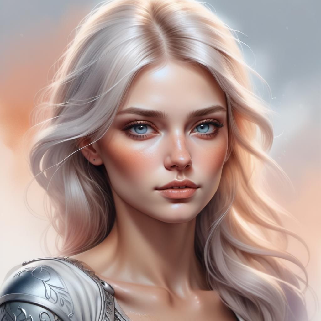 female portrait - AI Generated Artwork - NightCafe Creator