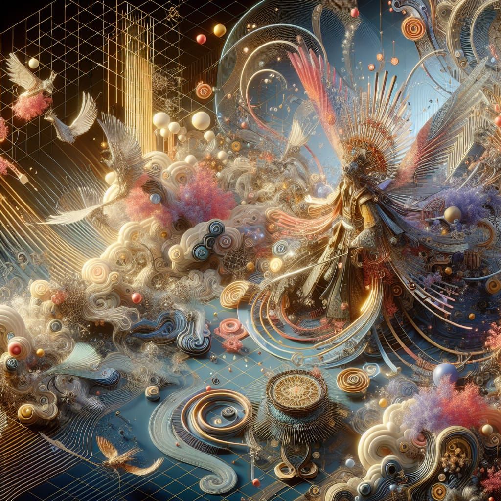 Creating chaos - AI Generated Artwork - NightCafe Creator