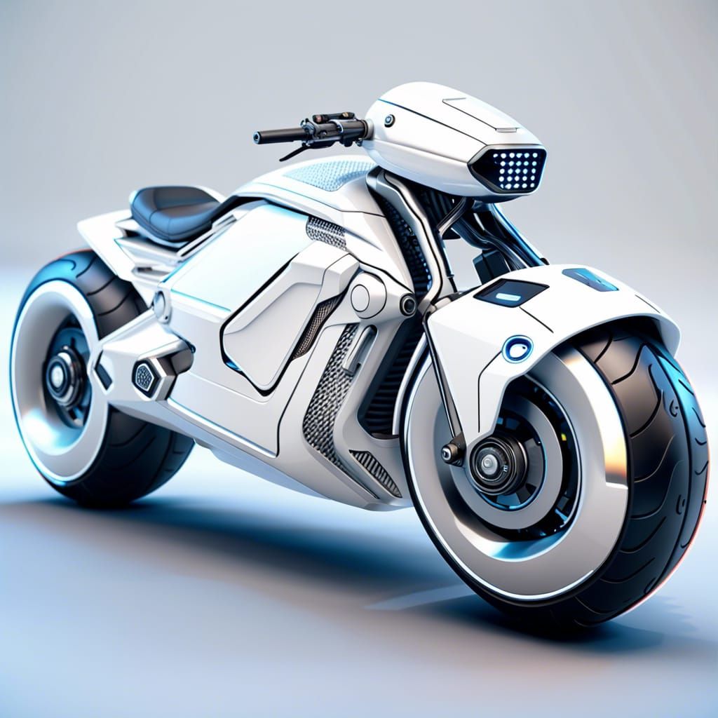 Future Bike - Concept 4 - AI Generated Artwork - NightCafe Creator