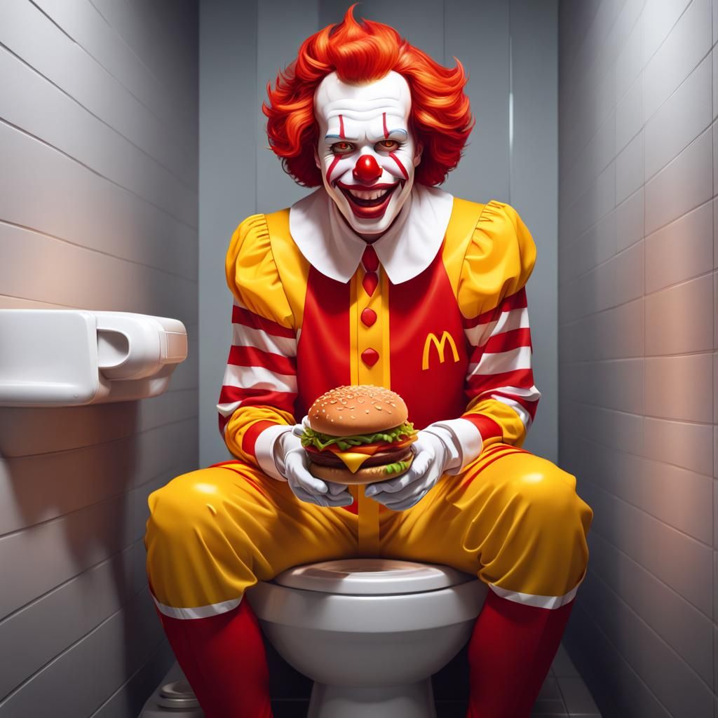 Ronald McDonald - AI Generated Artwork - NightCafe Creator