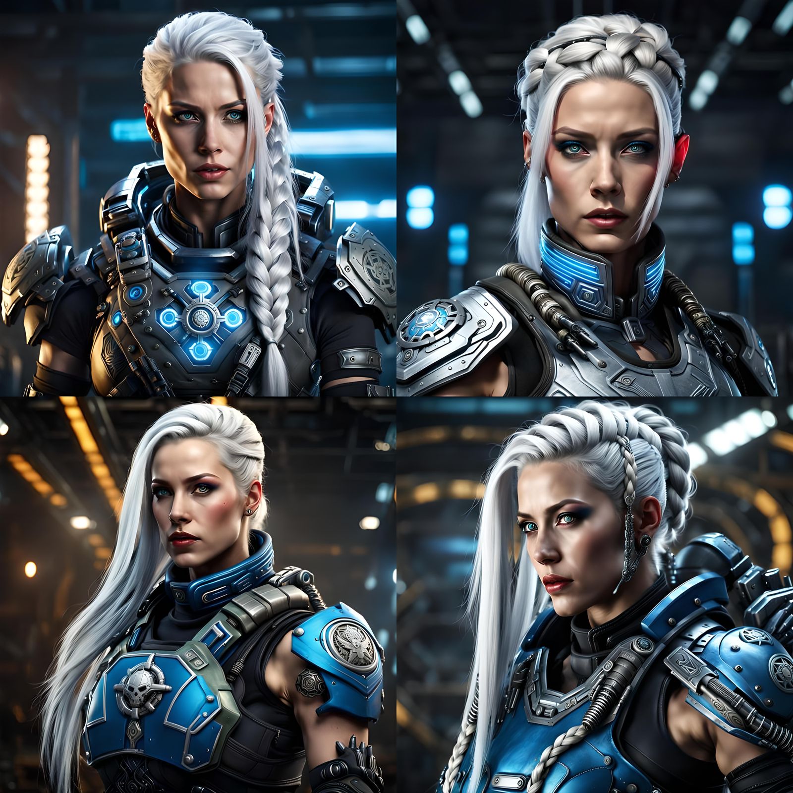 Sergeant Gisselle From Elboron One (V3), By Lord ELboron. - AI ...