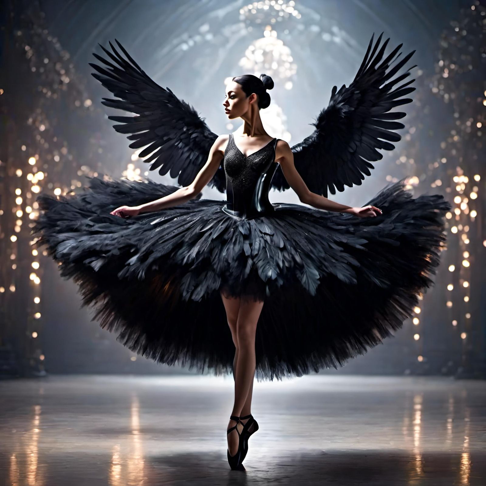 A Raven Dance - AI Generated Artwork - NightCafe Creator