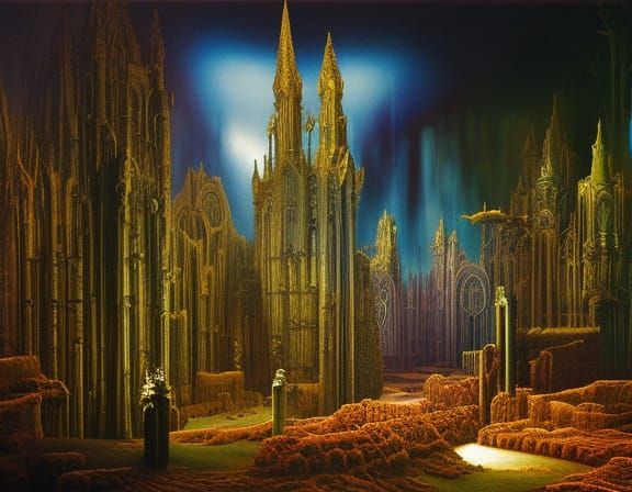 GOTH PLANET - WE ARE NOT ON EARTH ANYMORE - AI Generated Artwork ...