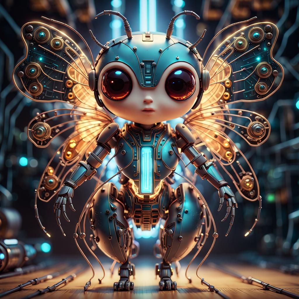 Circuit Bug 2 - AI Generated Artwork - NightCafe Creator