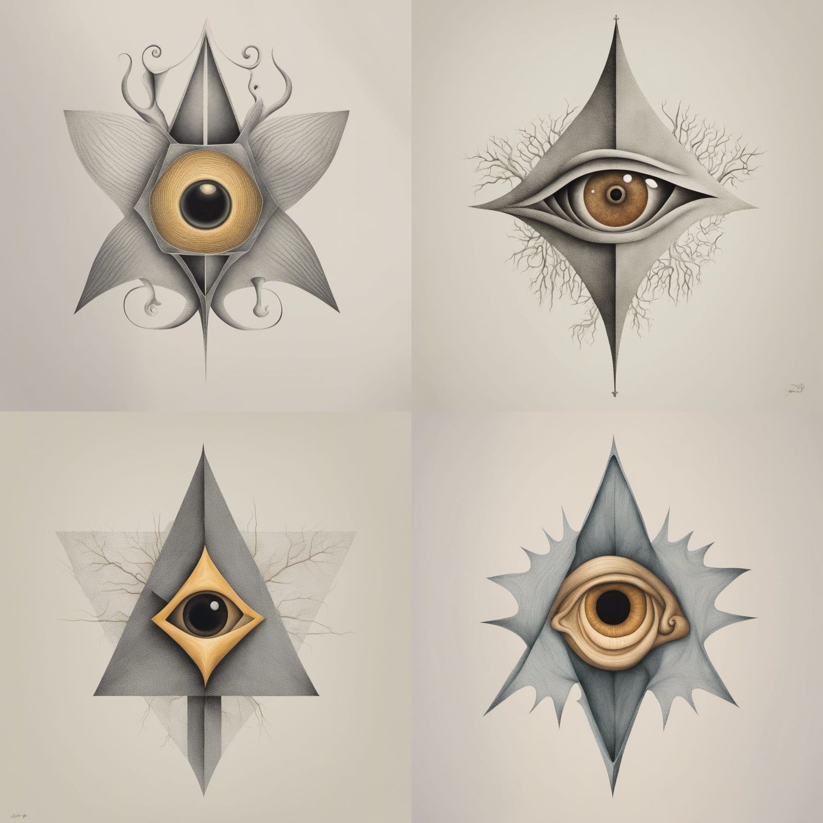 Curious symbol in the style of Remedios Varo - AI Generated Artwork ...