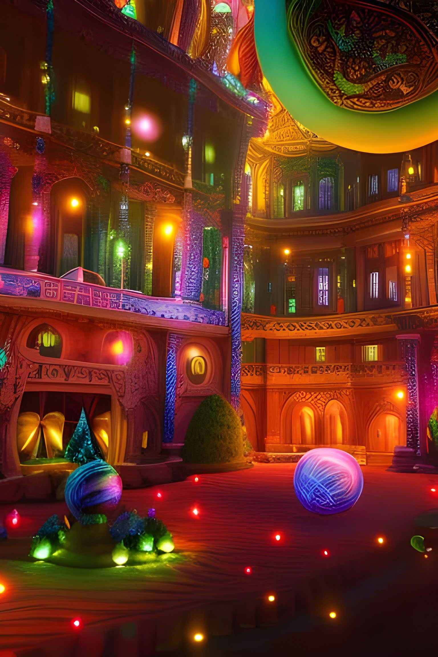 Dome of magic - AI Generated Artwork - NightCafe Creator