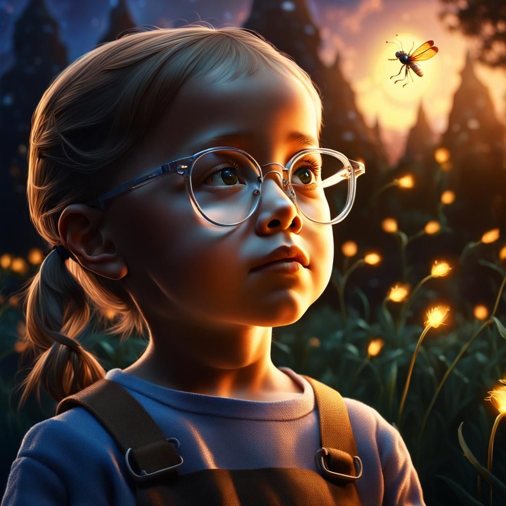 Fireflies - AI Generated Artwork - NightCafe Creator