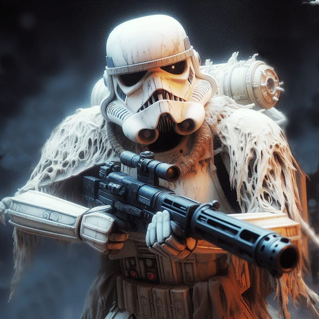 Star Wars Xtreme Horror Stormtrooper v3 - AI Generated Artwork ...