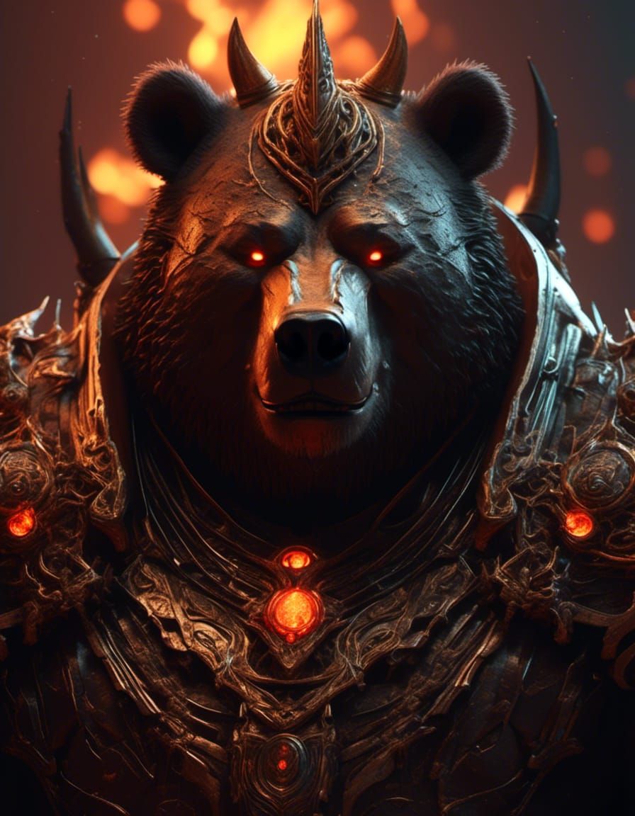 Creepy soul-less cursed Obese MAGMA BAPHOMET PRIEST space mercenary ...