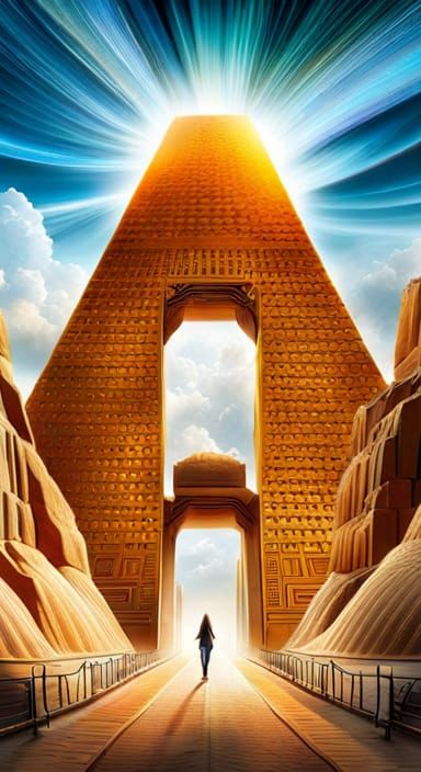 Ancient Egyptian StarGate Insanely HyperRealistic Insanely ...