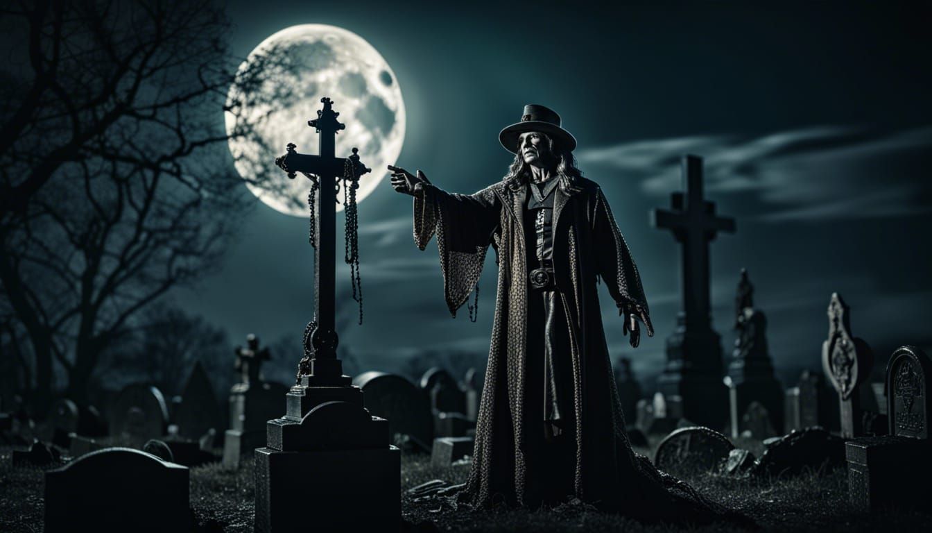 Graveyard - AI Generated Artwork - NightCafe Creator