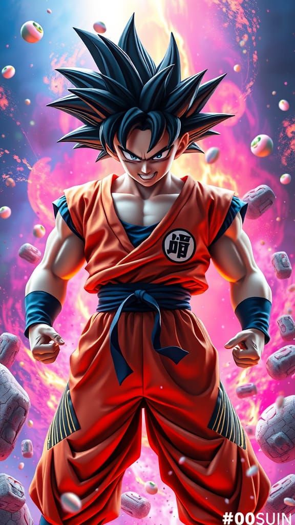 goku ultra instinct - Goku Ultra Instinct Mode in 3D Polyg...