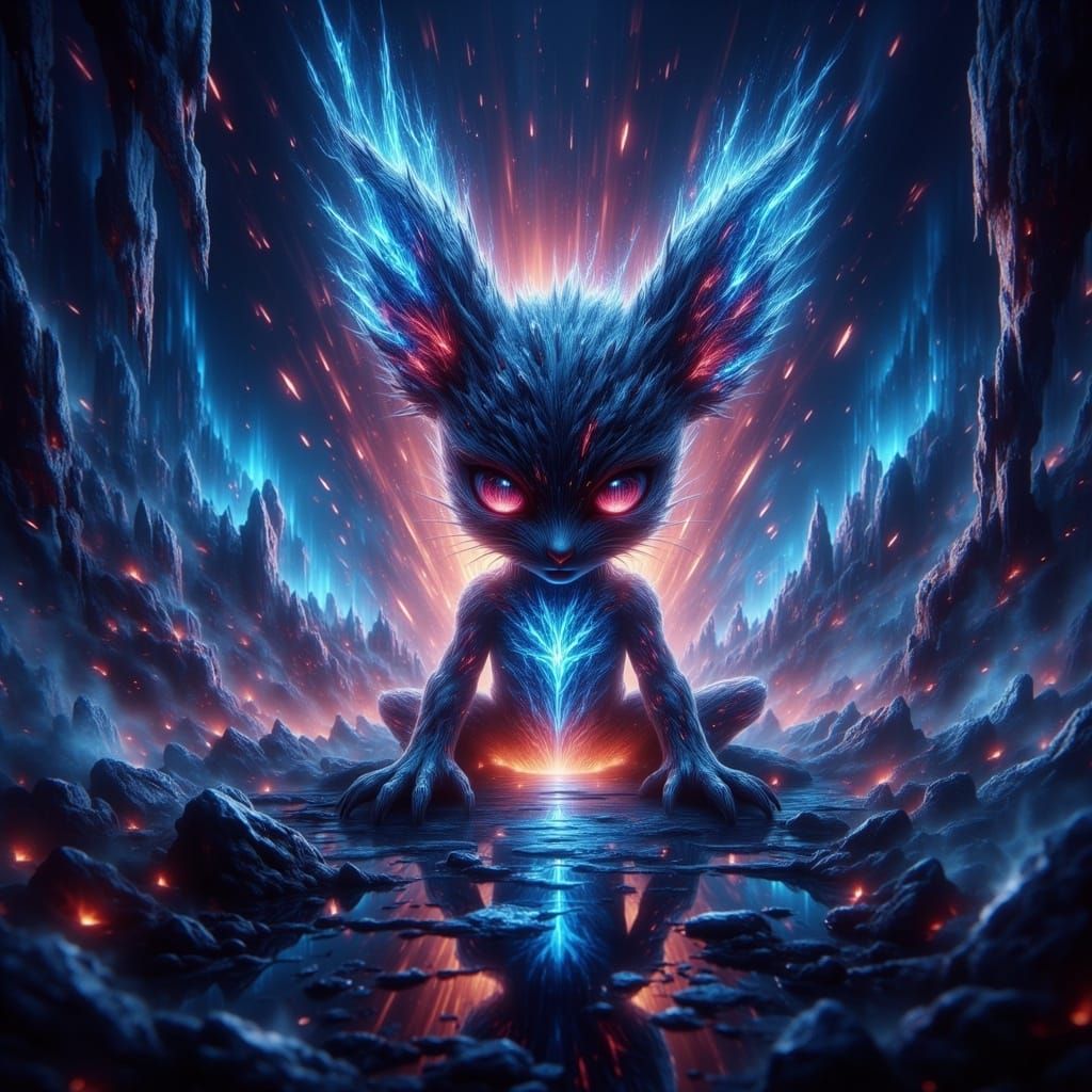 Surreal Chiaroscuro Masterpiece: Swirling Shadows ... - AI Art