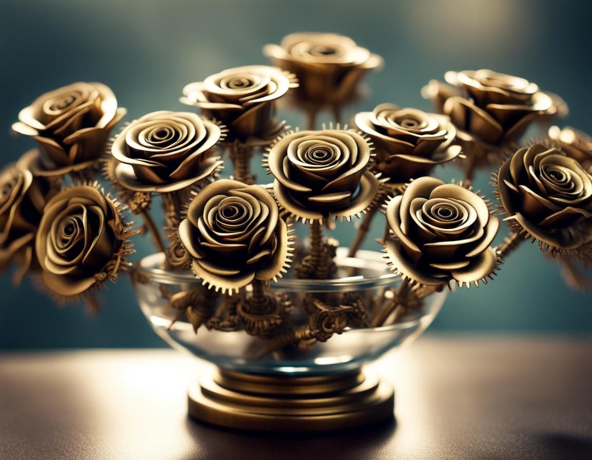 Roses - AI Generated Artwork - NightCafe Creator