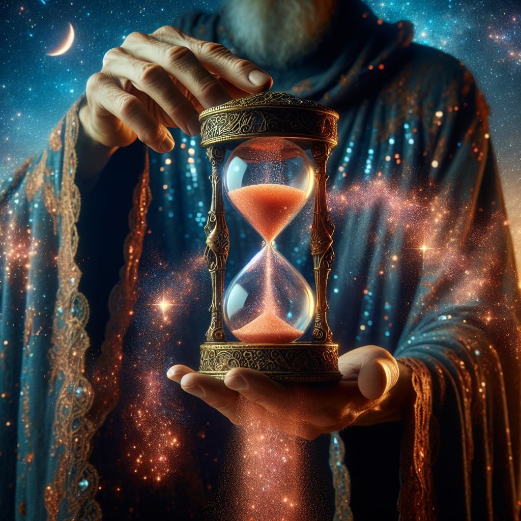 Wizard Alchemy of Time - AI Generated Artwork - NightCafe Creator